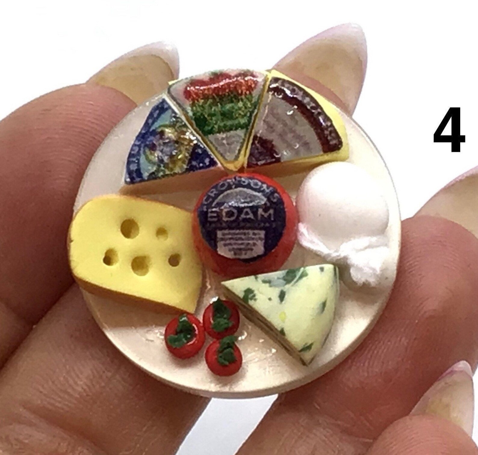 Miniature Gourmet Cheese Plate 1/12 Scale Several Variations - Etsy ...
