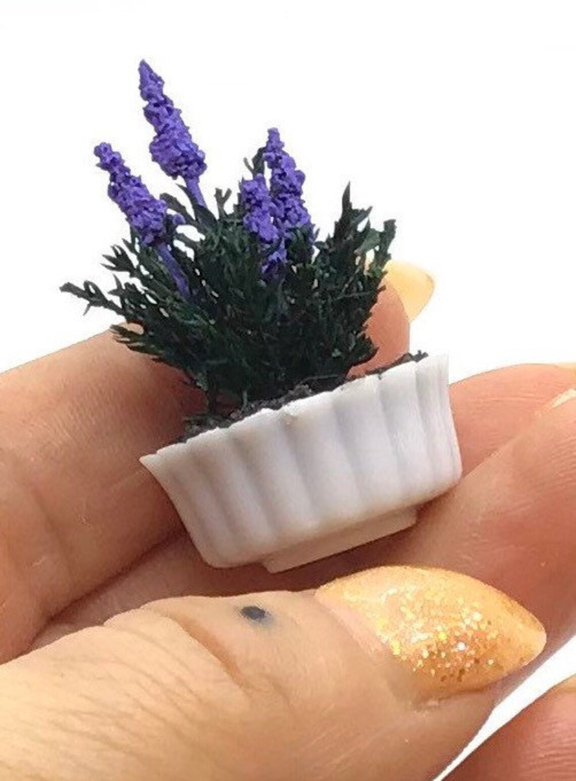 Miniature Lavender Handmade 1:12 Scale - Etsy