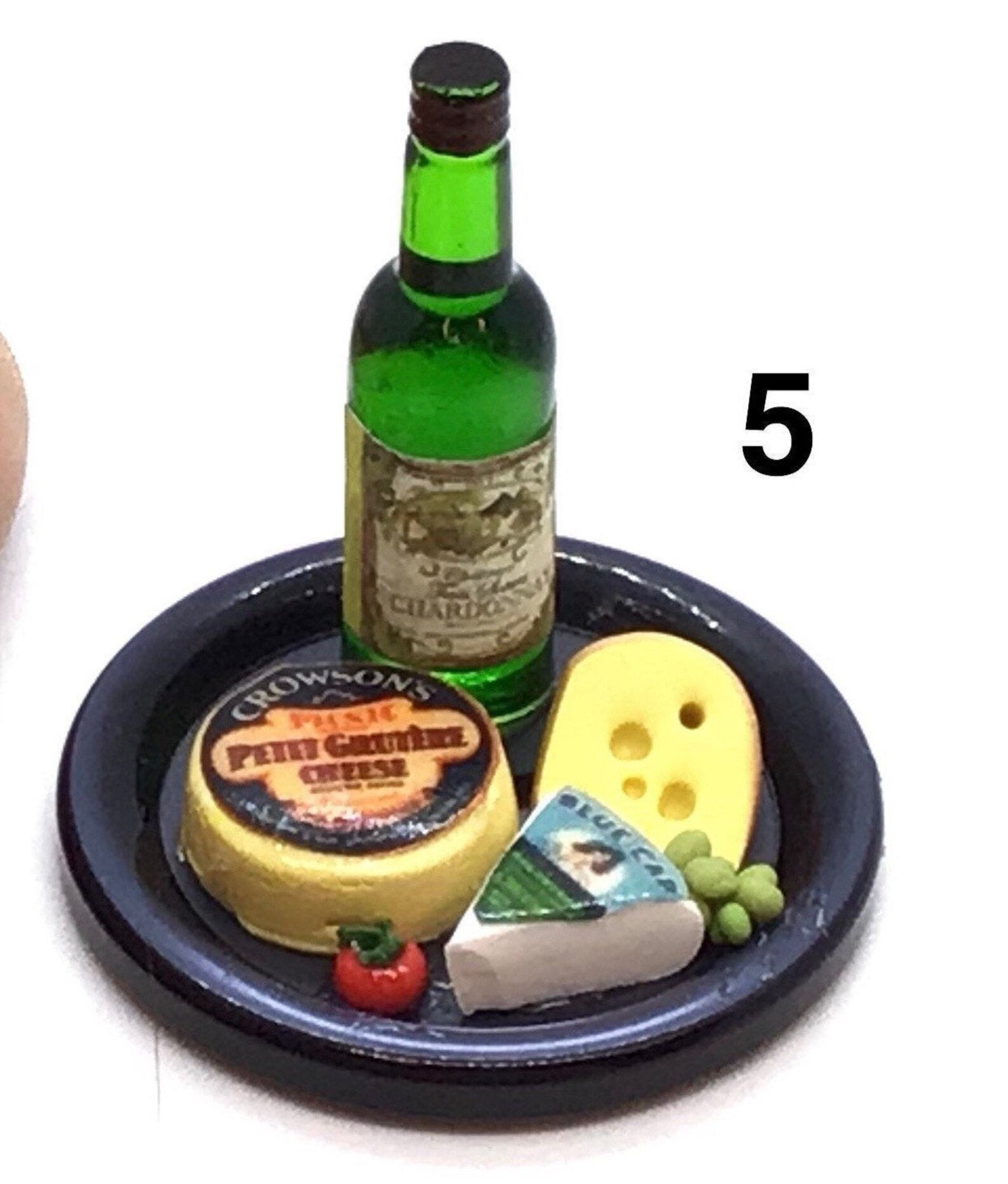 Miniature Gourmet Cheese Plate 1/12 Scale Several Variations - Etsy ...