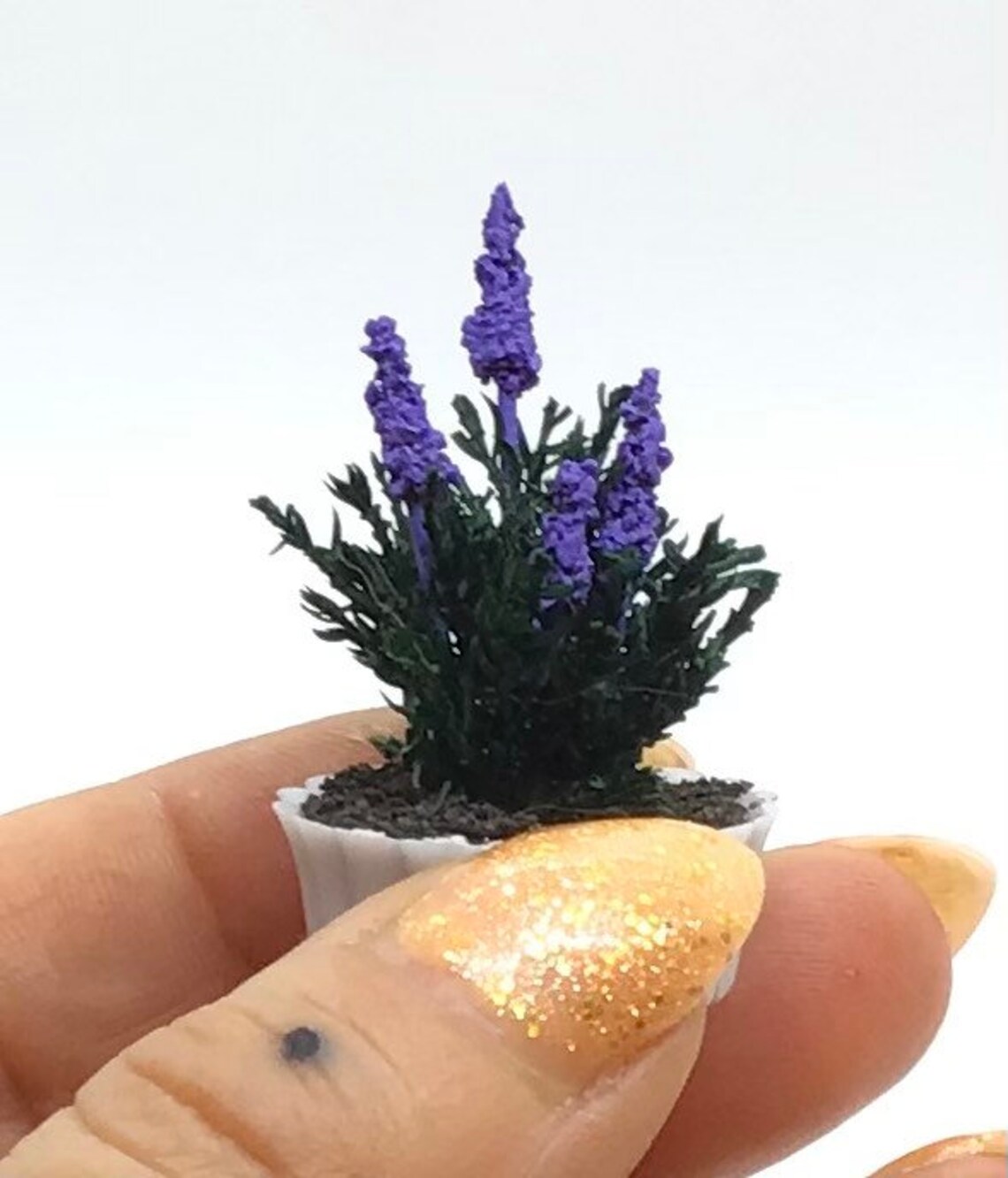 Miniature Lavender Handmade 1:12 Scale - Etsy