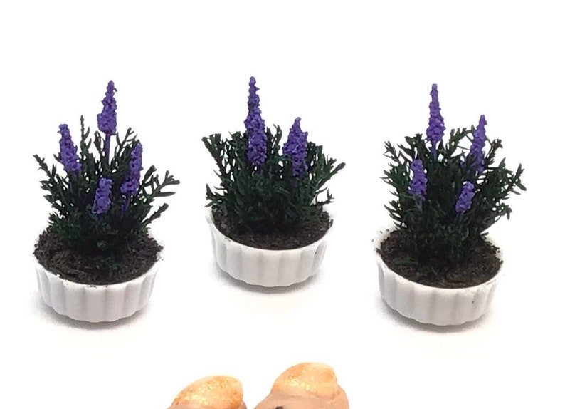 Miniature Lavender Handmade 1:12 Scale - Etsy