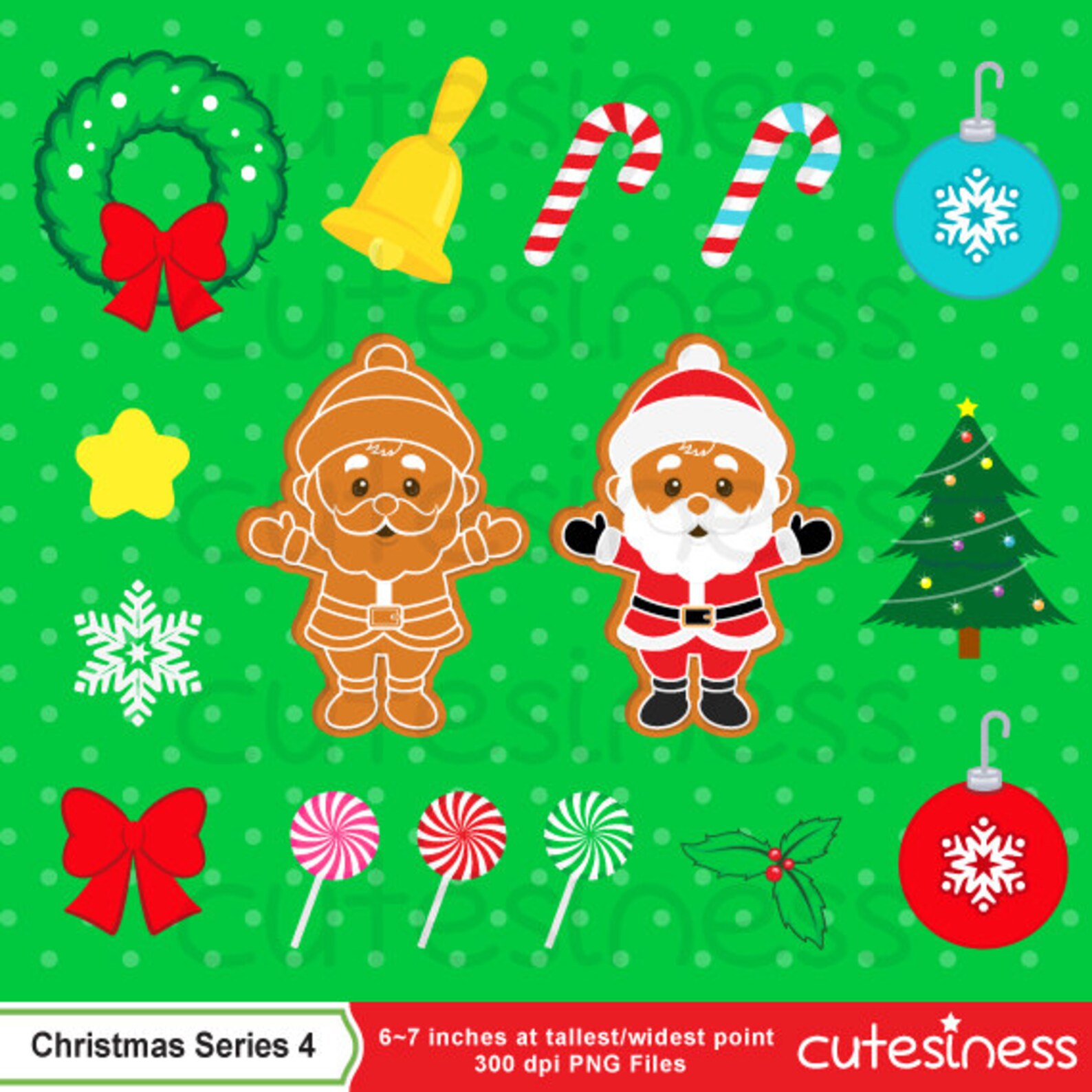 Gingerbread Clipart Gingerbread Graphics COMMERCIAL USE - Etsy