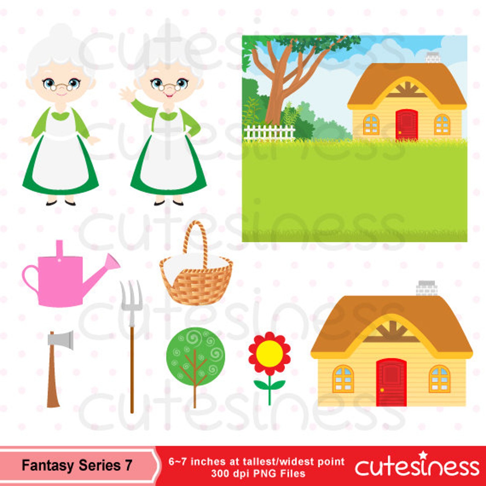 Little Red Riding Hood Clipart, Little Red Clipart, Three Little Pig ...