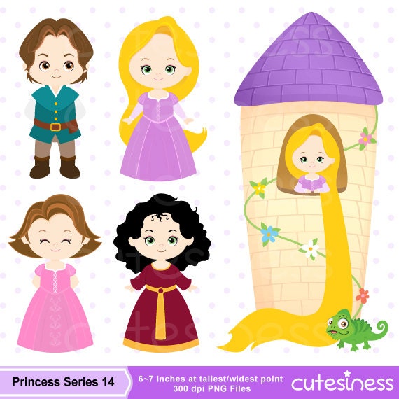 Rapunzel Clip Art