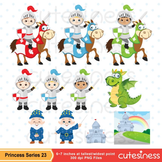 Knight And Princess Clipart