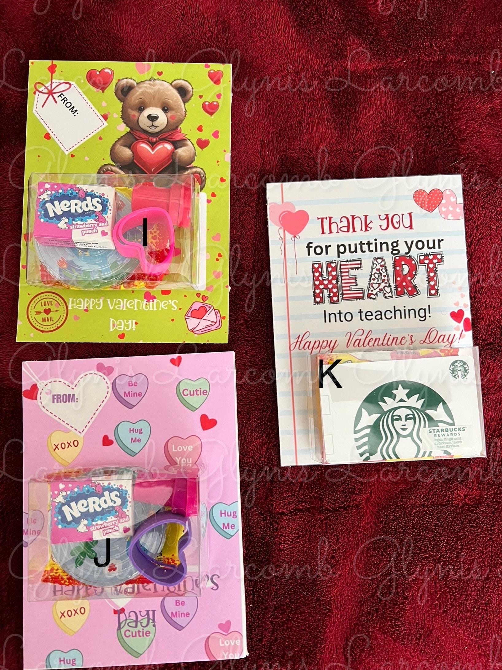 Valentine’s Day Treat Cards - 5”x7” - Etsy