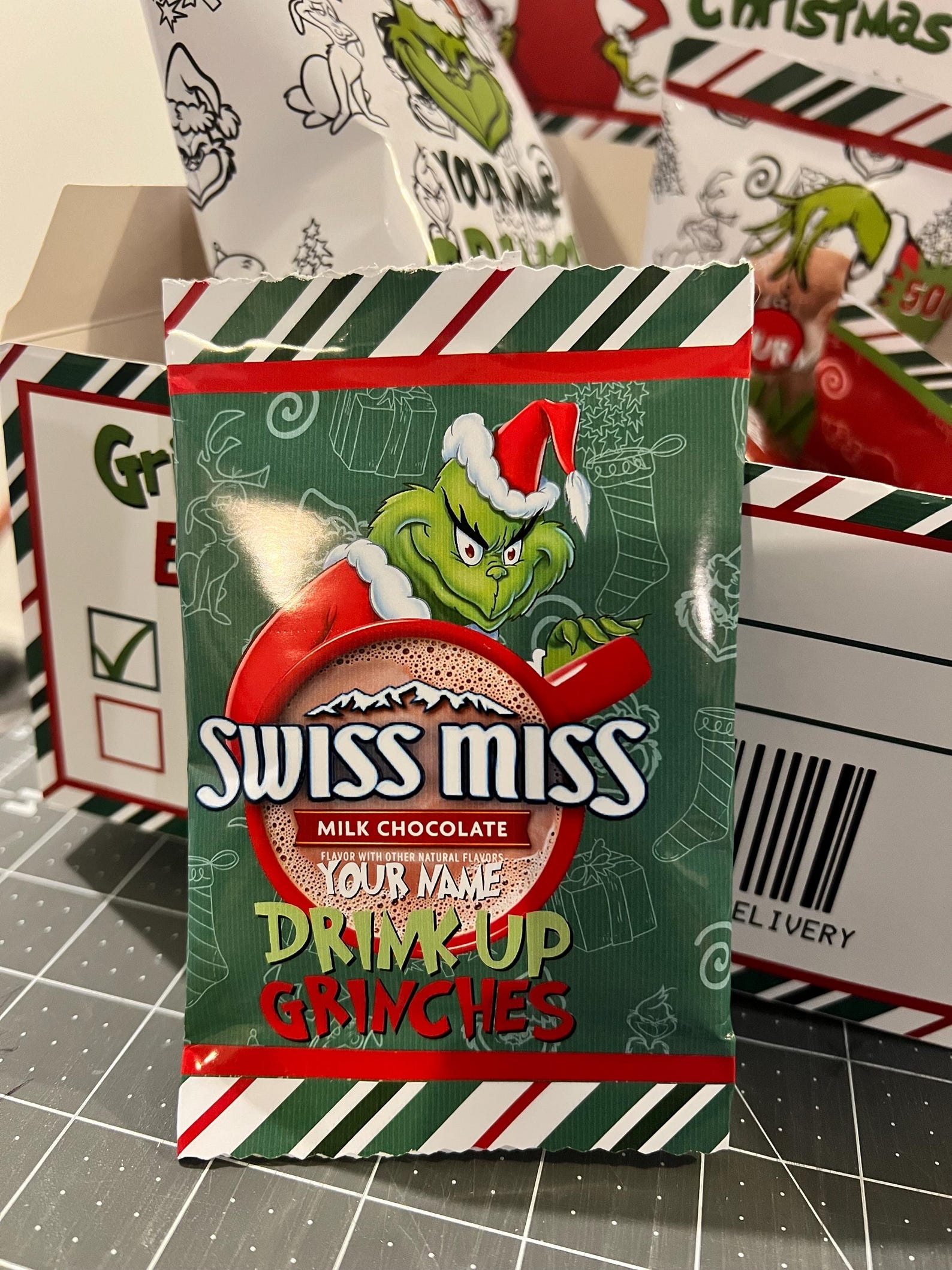 Christmas Eve Treat Boxes - Grinchmas Eve - Etsy