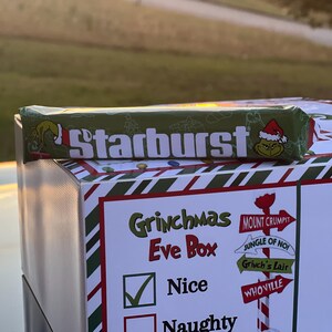 Christmas Eve Treat Boxes - Grinchmas Eve - Etsy