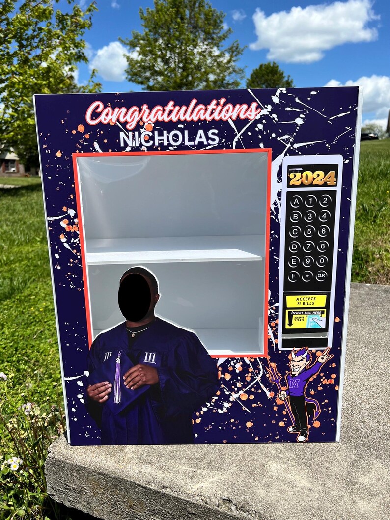 Graduation - Custom Vending Machine - Gift Boxes - Etsy