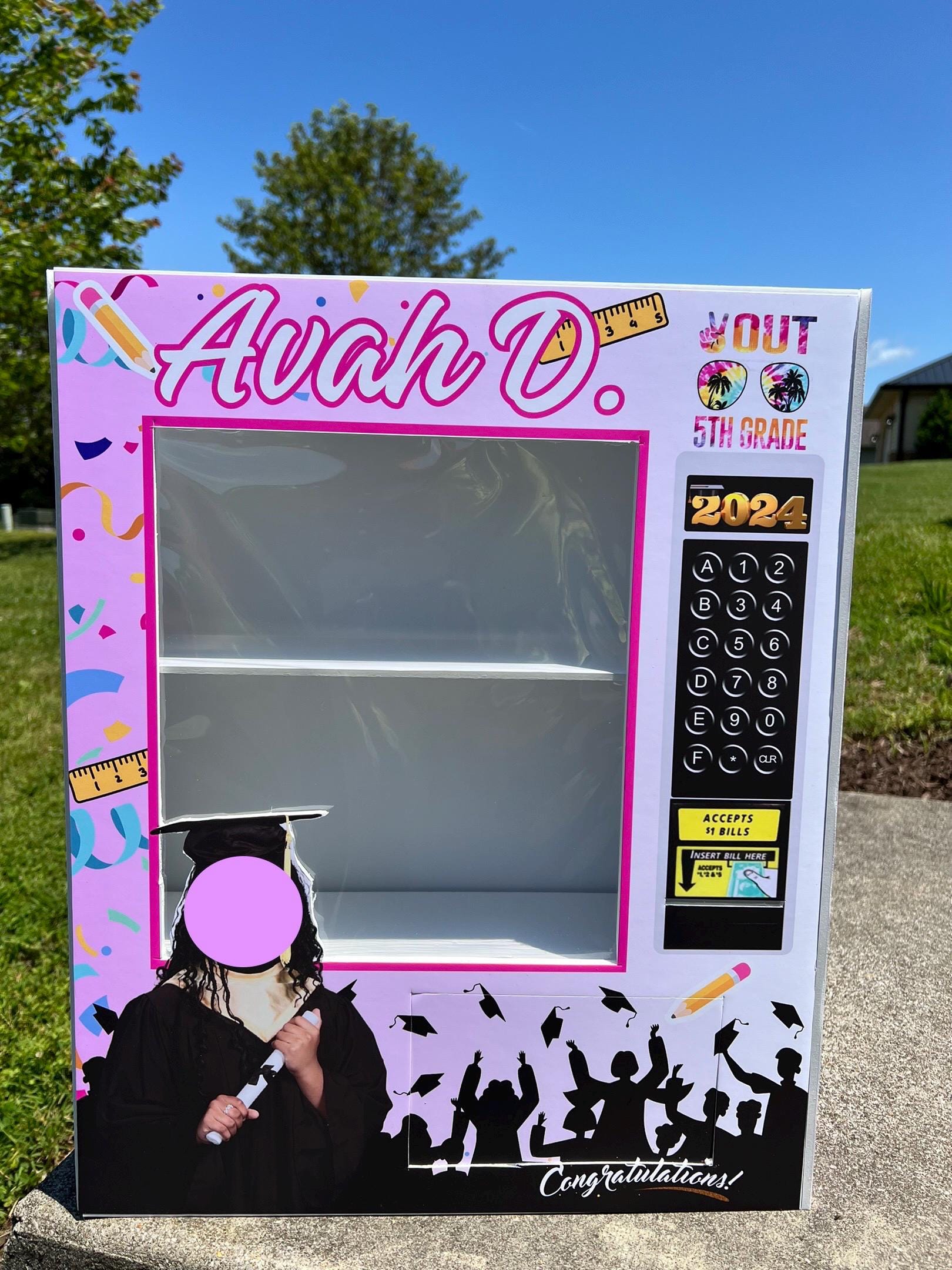Graduation - Custom Vending Machine - Gift Boxes - Etsy
