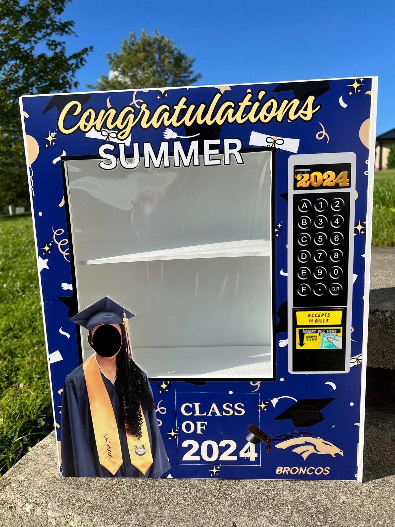 Graduation - Custom Vending Machine - Gift Boxes - Etsy