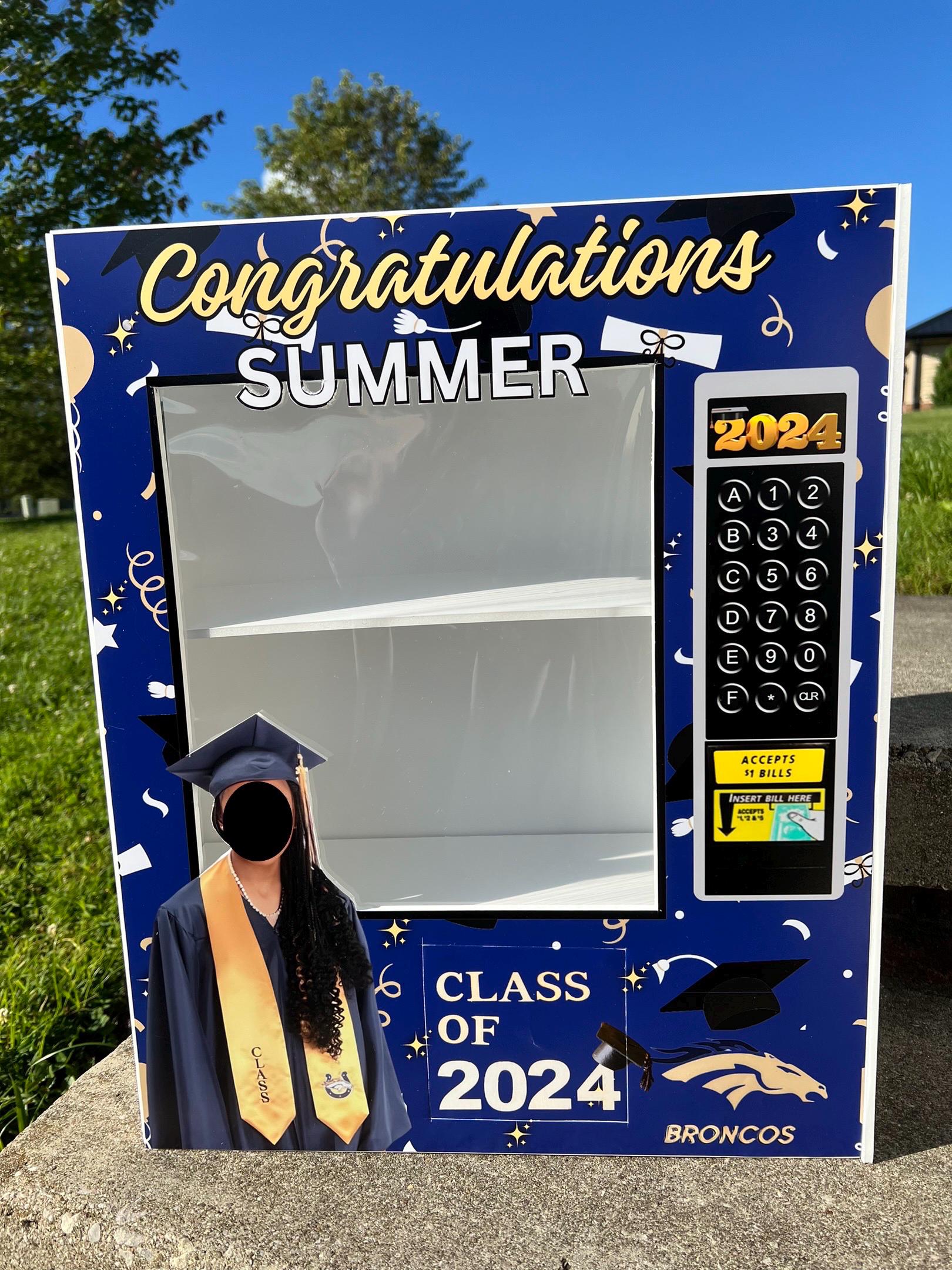 Graduation - Custom Vending Machine - Gift Boxes - Etsy
