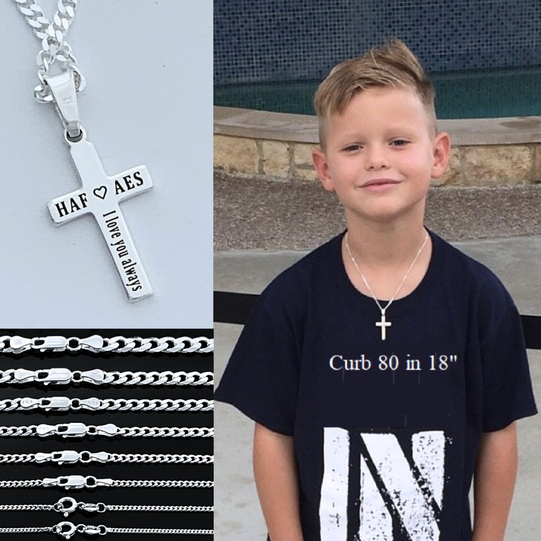 Engraved Cross for Boys and Girls. First Communion Cross - Etsy