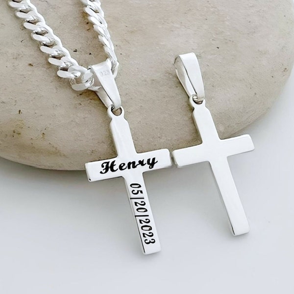 Boys Cross Necklace - Etsy