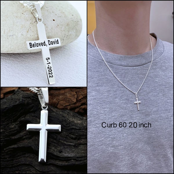 Engraved Cross - Etsy