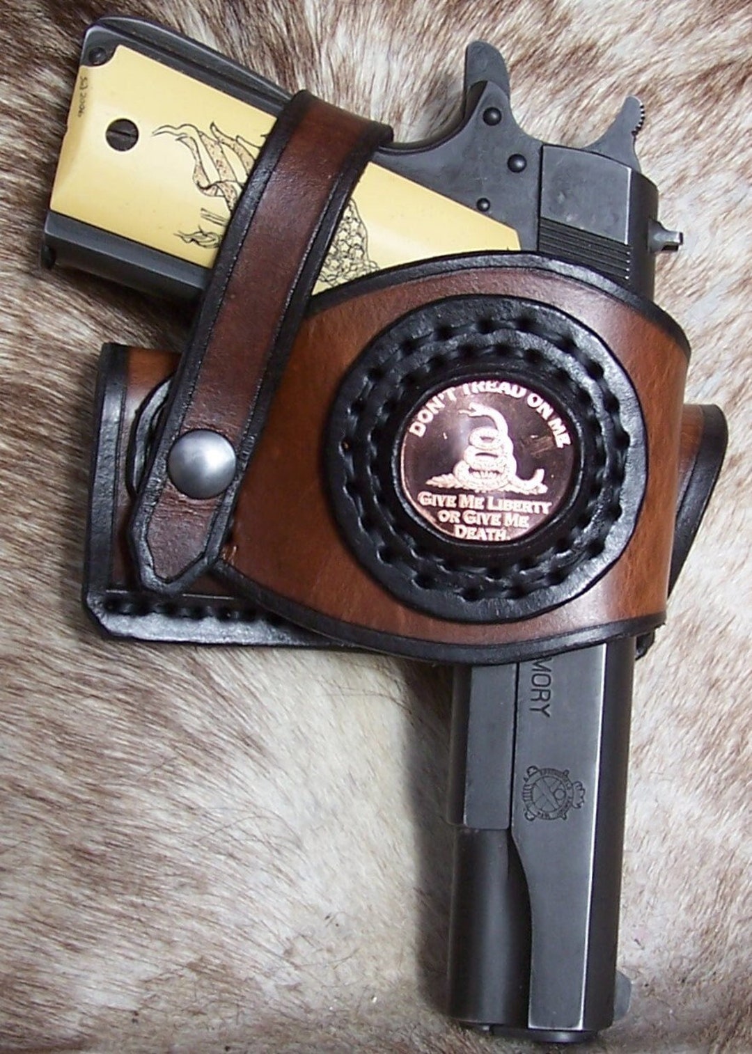 1911 Slip Holster 1oz Copper - Etsy