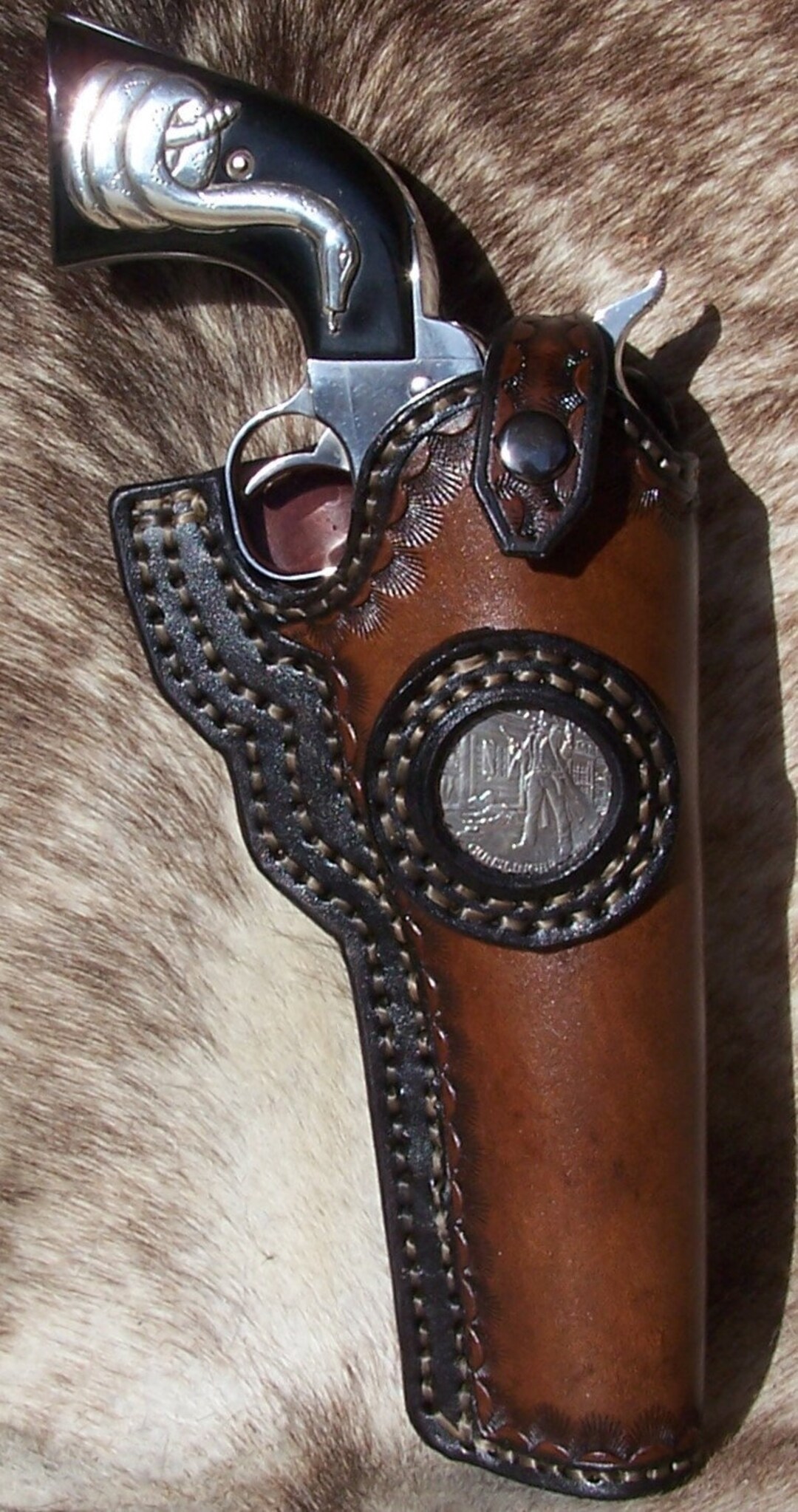 Ruger 45LC Holster Gunslinger Coin SAMPLE - Etsy