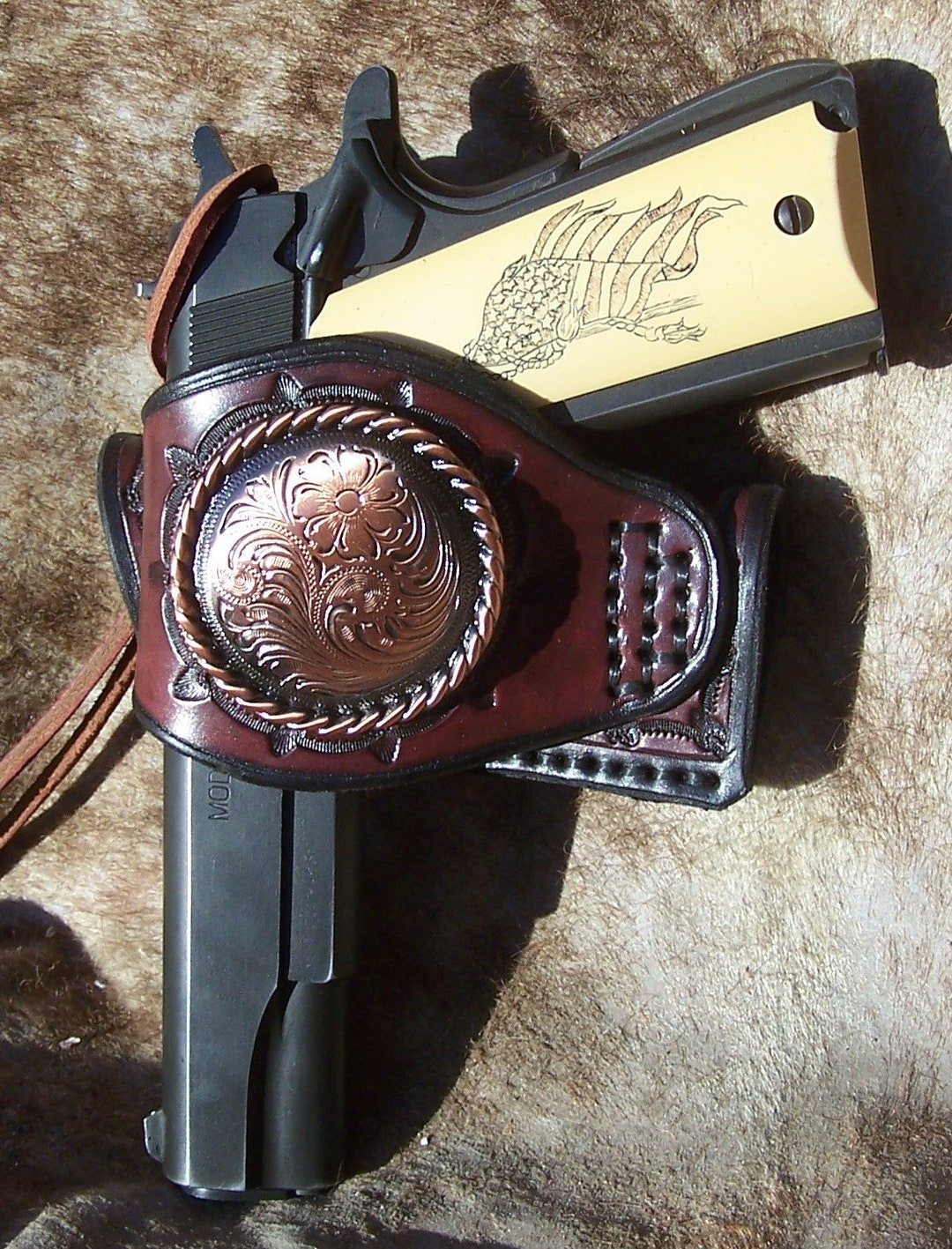 Slip Holster for a Springfield LH - Etsy