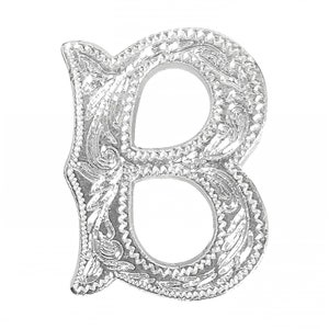 Alphabet Letter B Shiny Silver Screw Back Concho 3/4" Tall 1339-02 - Etsy
