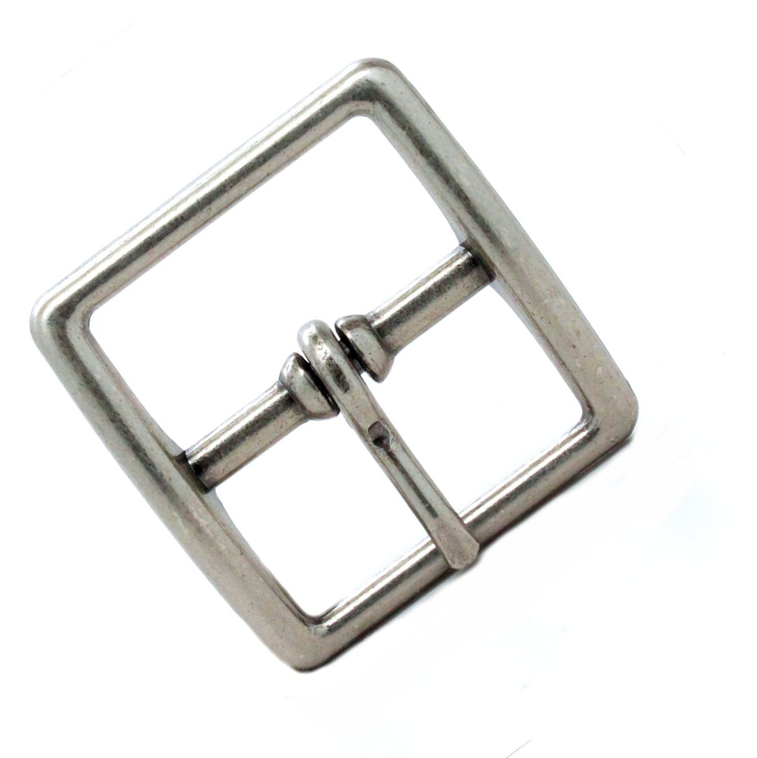 Square Strap Buckle Antique Nickel 1" 20001-21 - Etsy