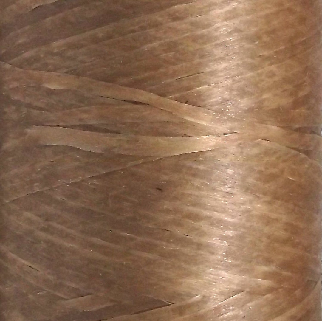 Sinew 8 Oz. Natural Color Artificial Flat Waxed by Real Leather BS108 ...