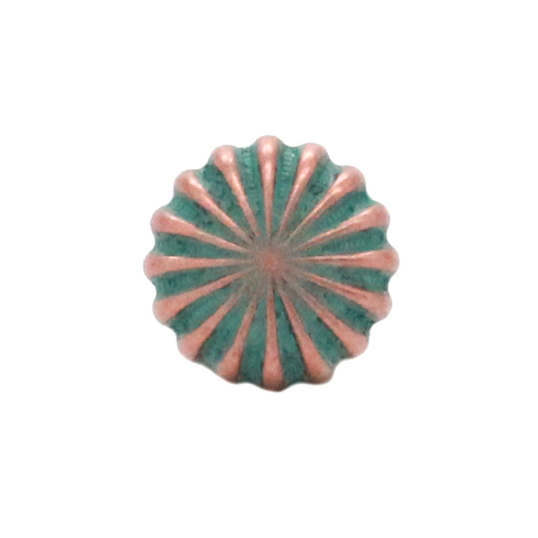 Pinwheel Concho Copper Patina 3/4" (1.9 Cm) Screw Back 4861-90 - Etsy