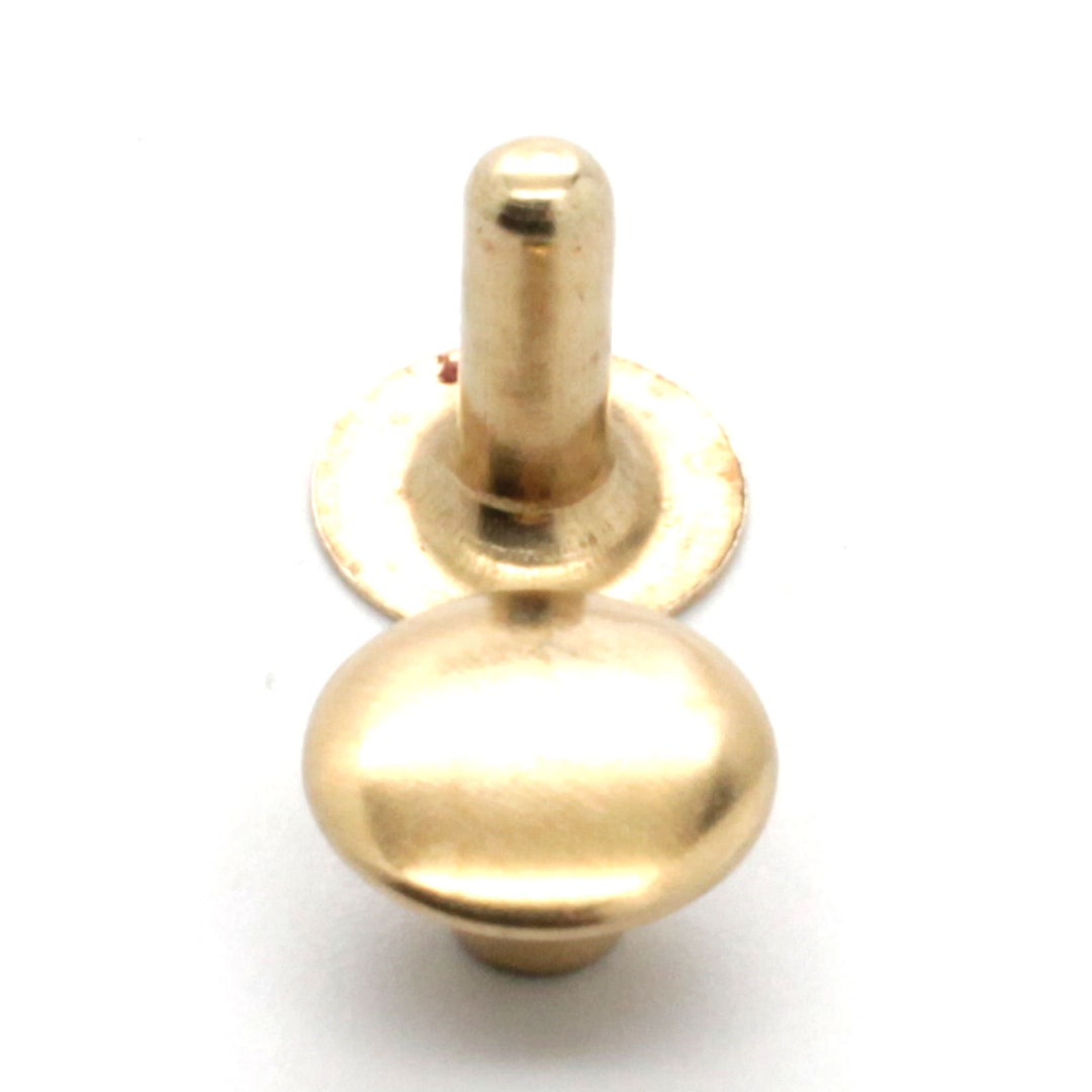 Solid Brass Rapid Rivets Medium 100 Pack 1273-01 - Etsy