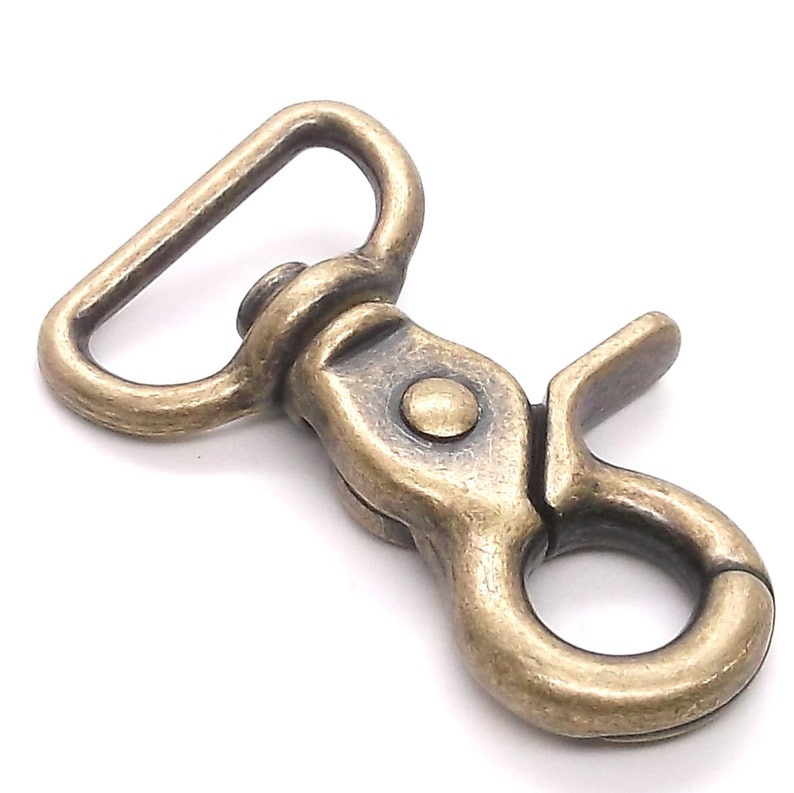 Spring Loaded Trigger Snap Antique Brass Plated 1 2.5 - Etsy