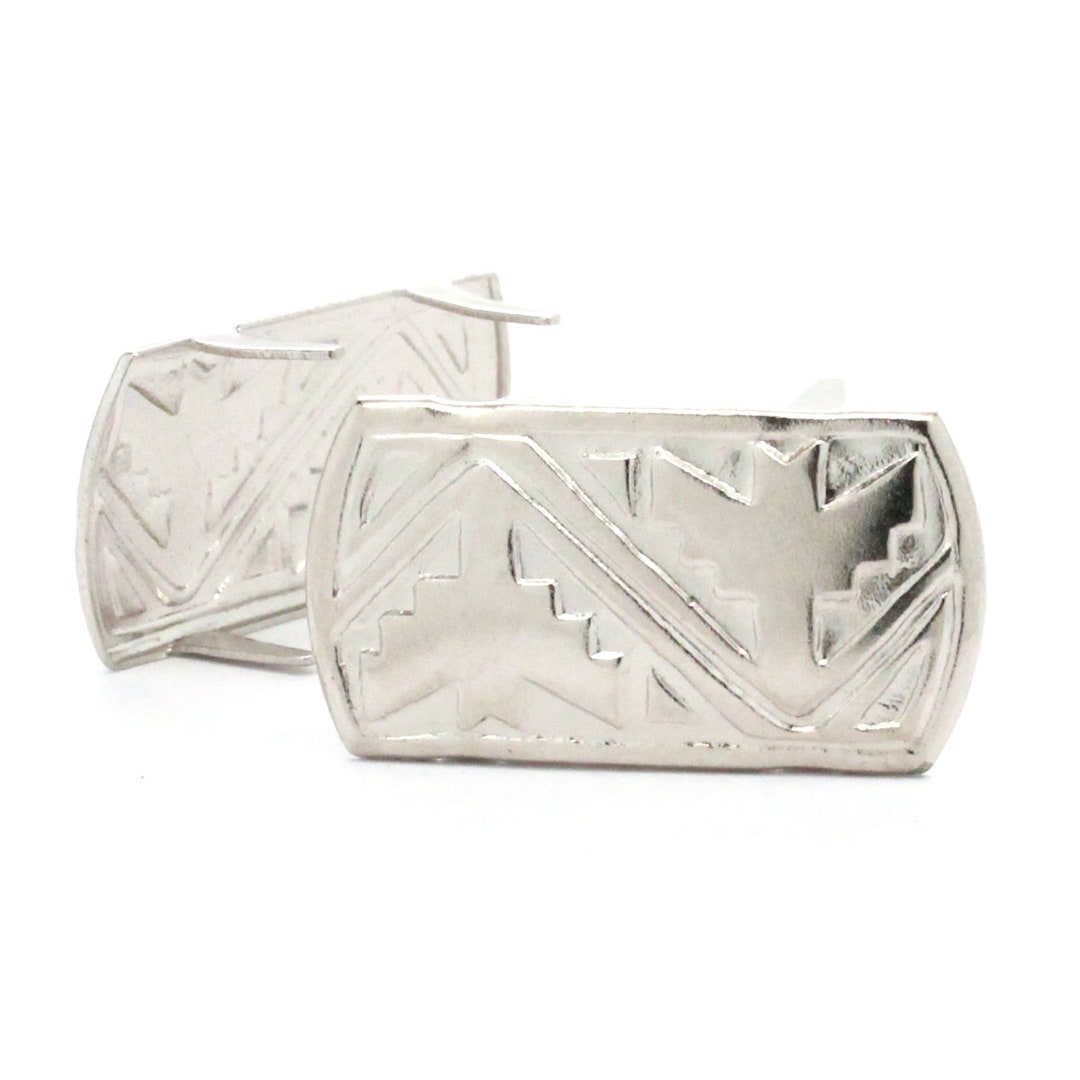 Southwest Thunderbird Silver Steel Nail Head Spots 1-1/8" X 5/8" 10 Pk ...