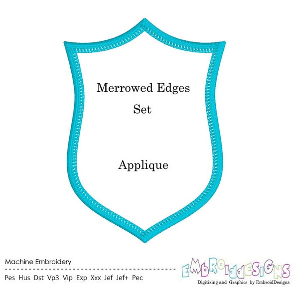 Merrowed Border Patches - Etsy