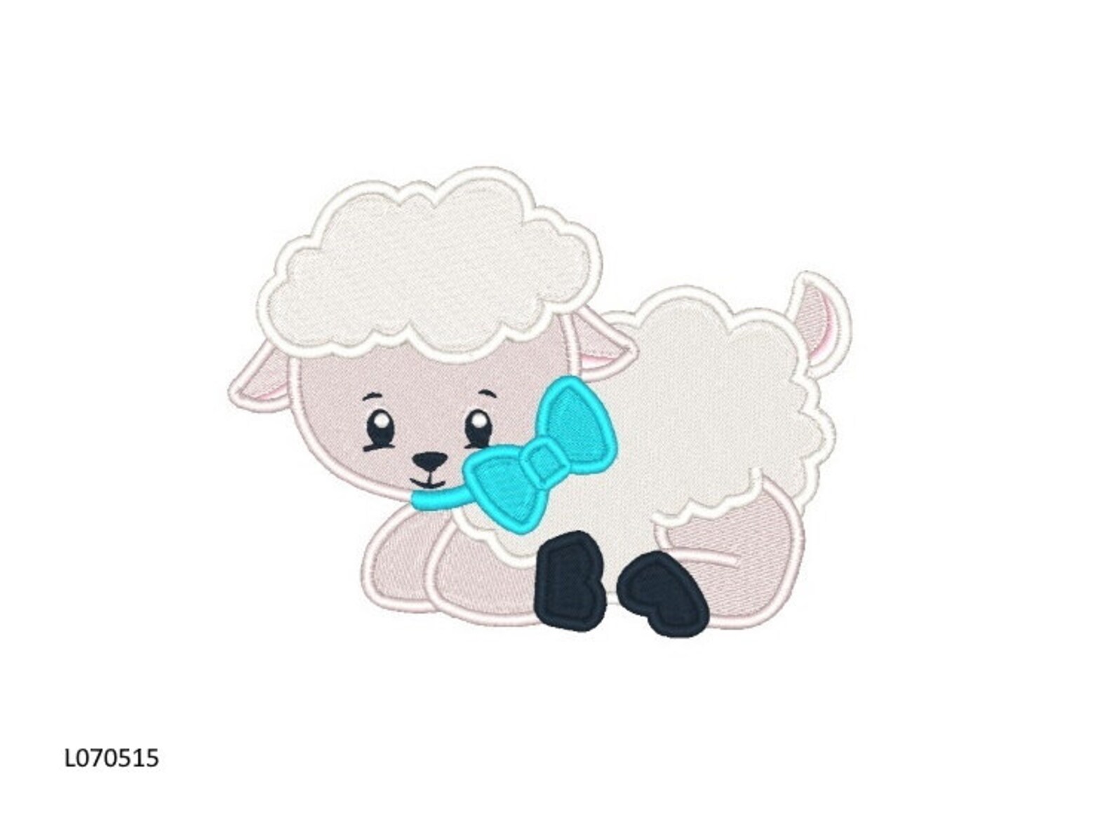 Lamb Embroidery Design Animal Embroidery Designs Lamb Applique | Etsy