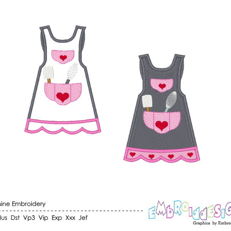 Apron Embroidery - Etsy