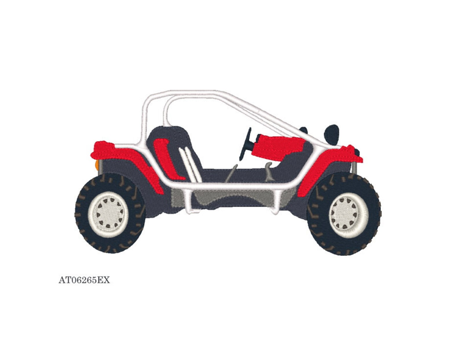 Side by Side Machine Embroidery Design off Road All Terrain - Etsy