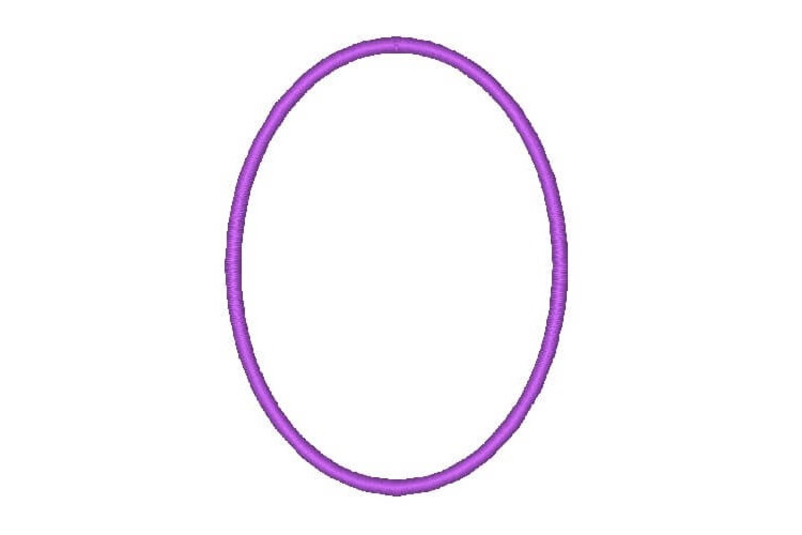 Oval Embroidery Designs Ovals Applique Embroidery Design | Etsy