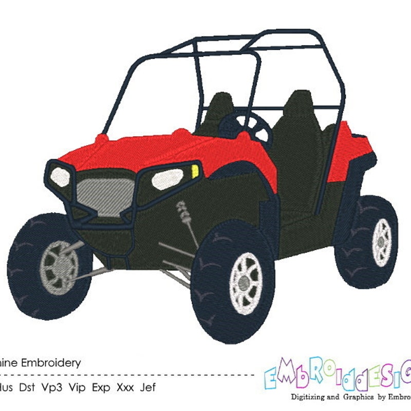 Atv Embroidery - Etsy