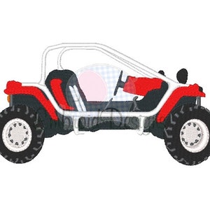 Side by Side Machine Embroidery Design 062615 Atv Design | Etsy