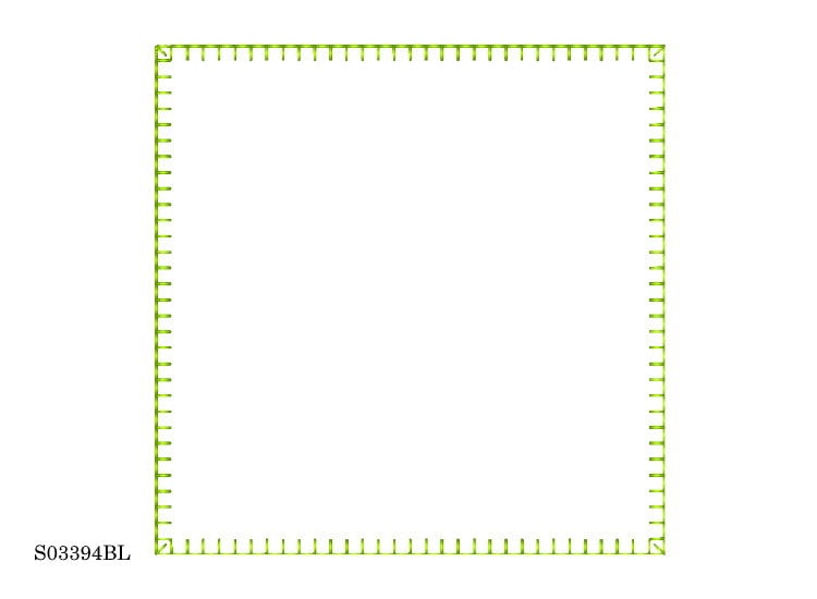 Square Embroidery Applique Designs Set of 4 Machine Embroidery - Etsy