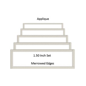 Instant Download - Rectangle Frame Patch Applique Border - Merrowed ...