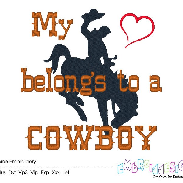 Rodeo Cowboy Embroidery Patterns - Etsy