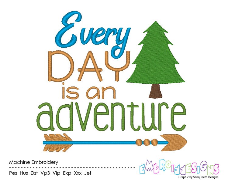 Camping Embroidery Designs Adventure Machine Embroidery Summer - Etsy
