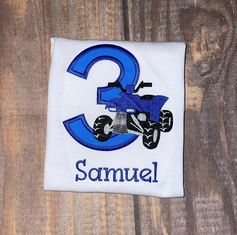 Four Wheeler ATV Embroidery Design All Terrain off Road Vehicle ...
