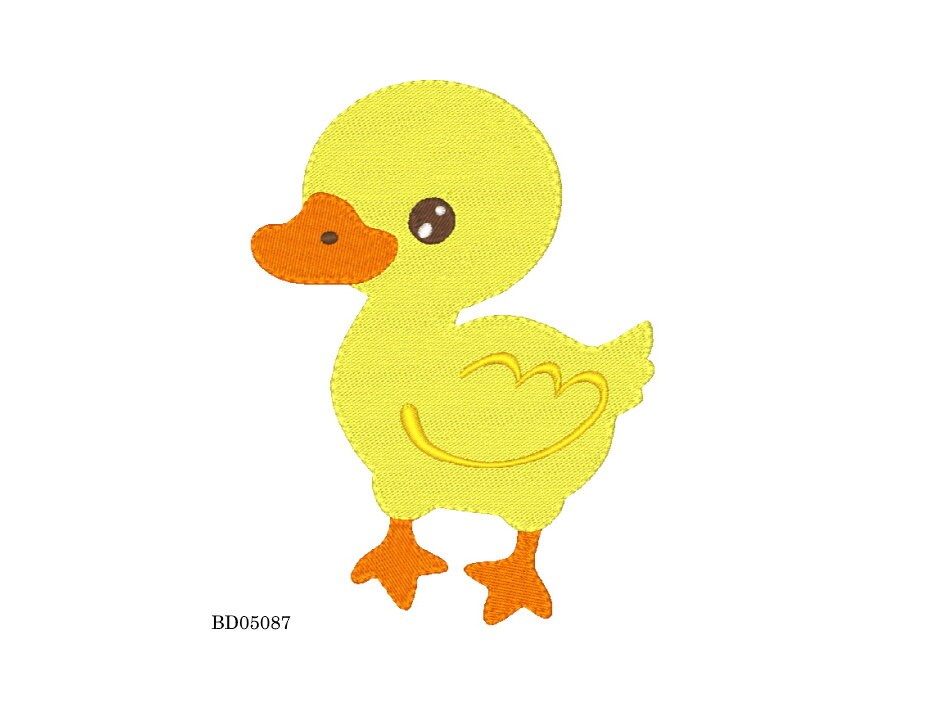 Duck Machine Embroidery Design Farm Animal Embroidery Designs - Etsy