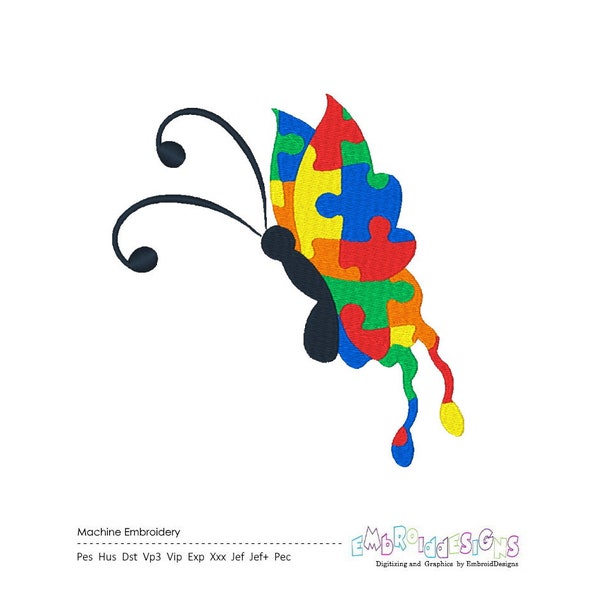 Autism Butterfly - Etsy