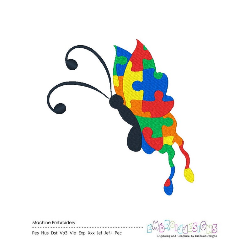 Autism Butterfly - Etsy