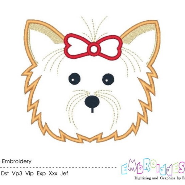 Dog Applique Designs - Etsy