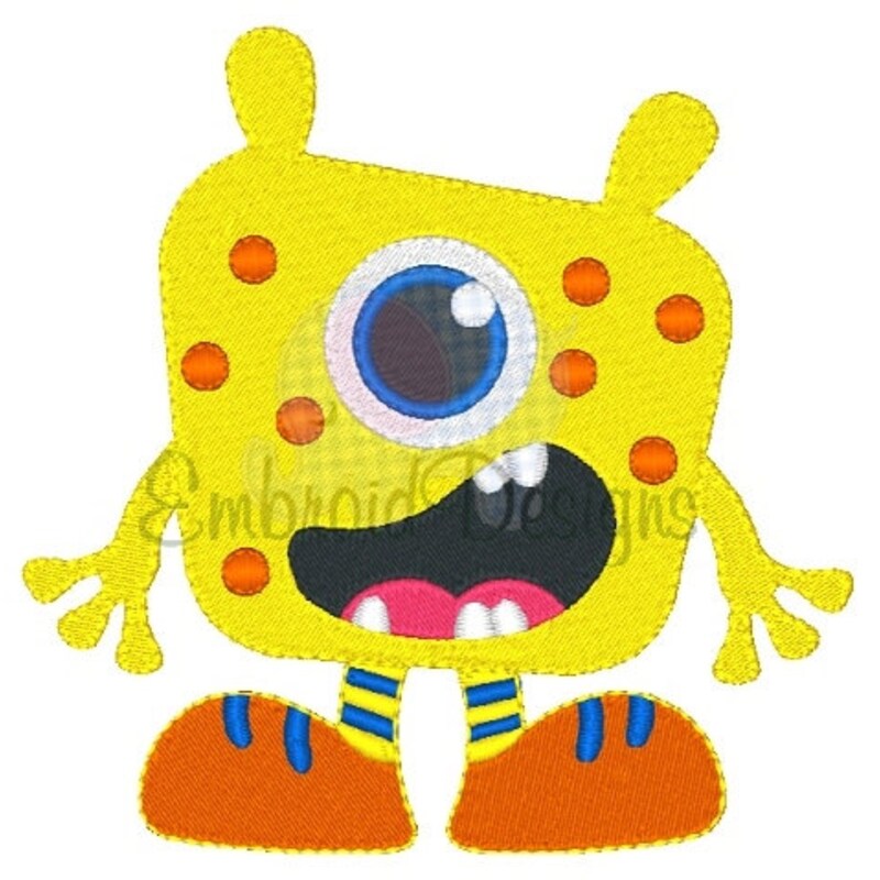 Silly Monster - Etsy