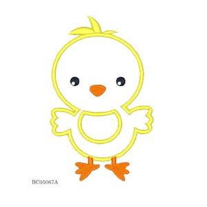 Baby Chicken Machine Embroidery Designs Chick Embroidery - Etsy