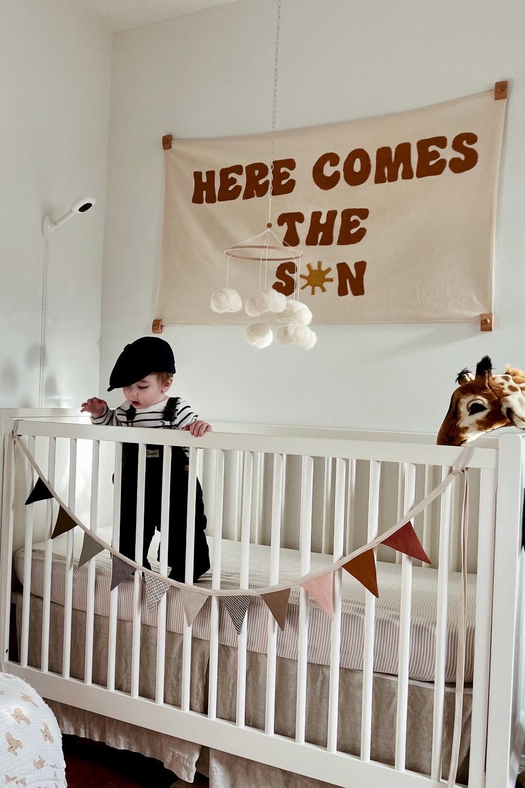 Nursery Pennant Banner, Nursery Banner, Nursery Decor, Crib Banner, - Etsy