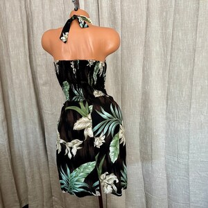 Hawaiian Siren Pinup, NOS 1980s Paradise Found Hawaiian Sarong Halter ...