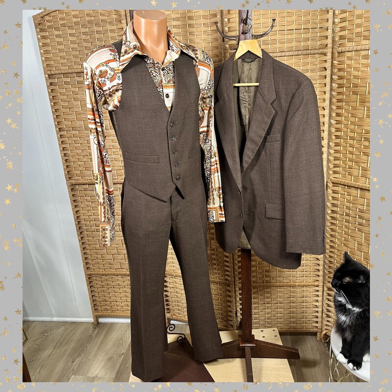 70s Leisure Suit - Etsy